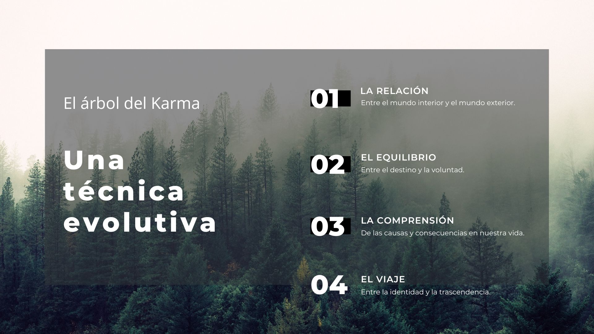 FORMACIÓN EN EL ÁRBOL DEL KARMA - centro nagual